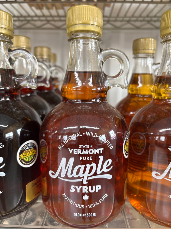 Glass Pint of Organic Maple Syrup – Maple City Candy