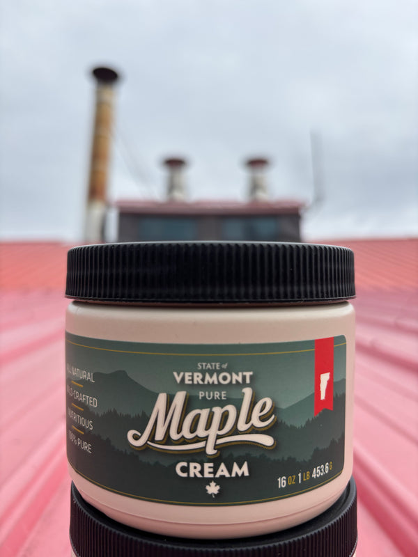 Pure Organic Vermont Maple Cream- 16 oz. – Maple City Candy