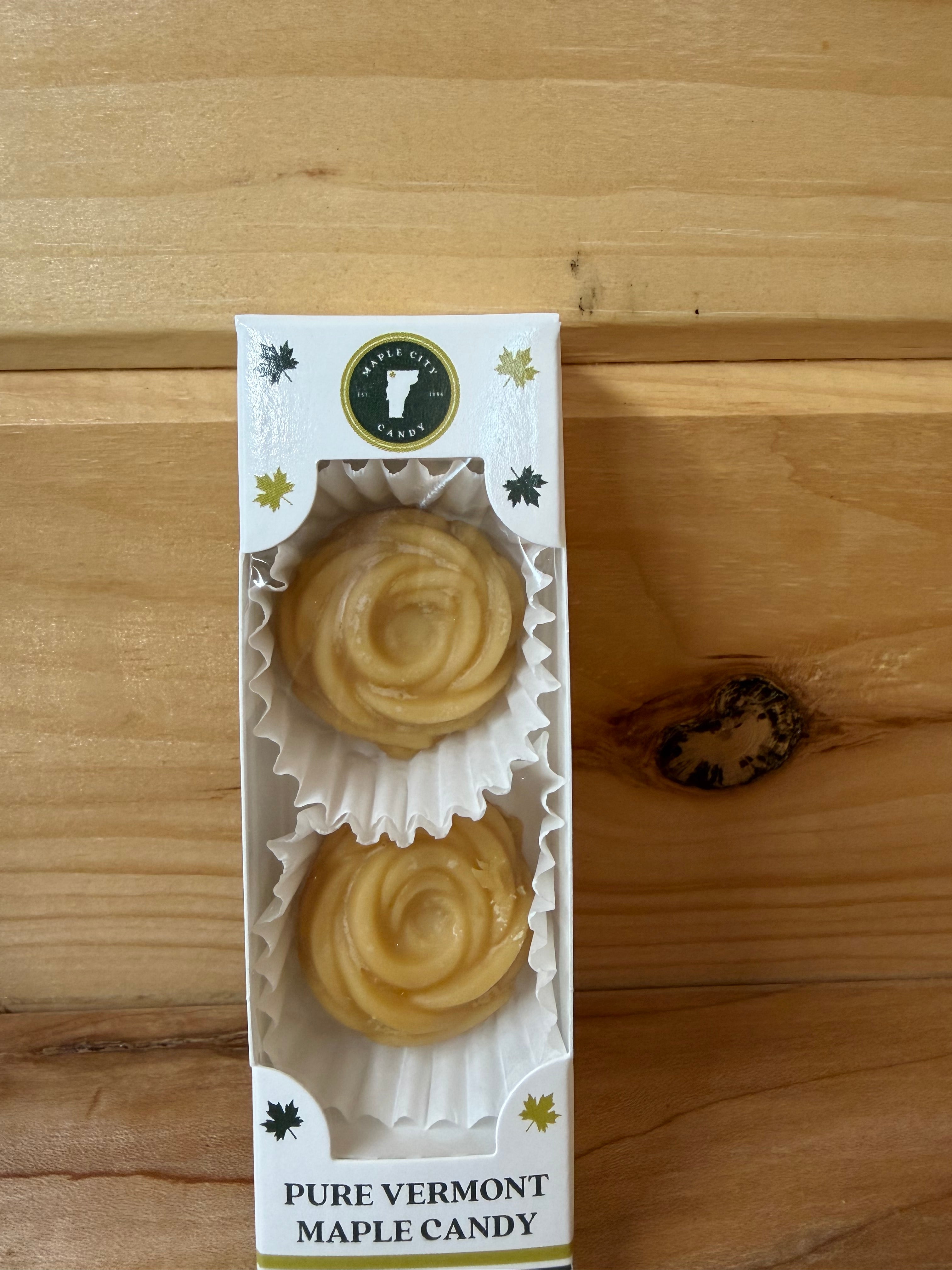 Pure Vermont Maple Candy- 2 Pieces Roses – Maple City Candy